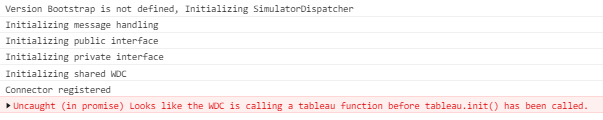 Doing requests before calling the SDK · Issue #460 · tableau/webdataconnector · GitHub