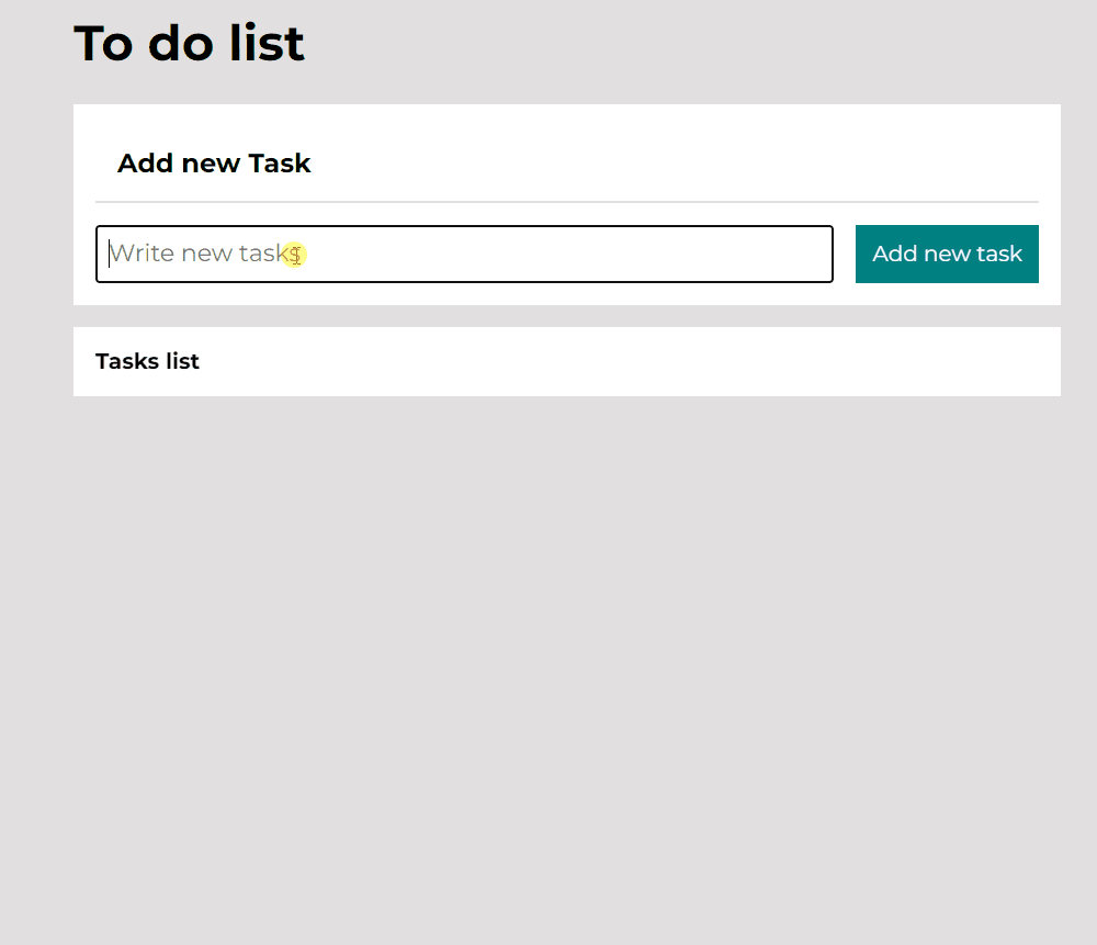 GitHub - PawelOwiesek/To-do-list: To do list