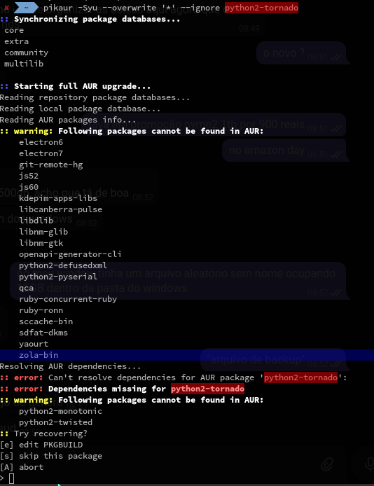 ignore is not working · Issue #576 · actionless/pikaur · GitHub