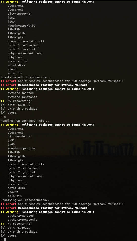 ignore is not working · Issue #576 · actionless/pikaur · GitHub