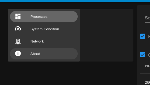 core: frontend: weird background system information · Issue #783 · bluerobotics/BlueOS · GitHub
