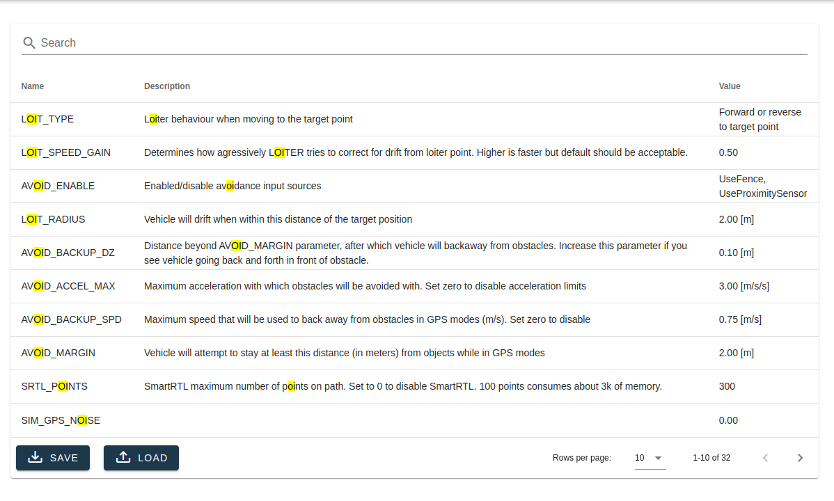 Clicking on cleaning does not update the model in parameter editor · Issue #1529 · bluerobotics ...