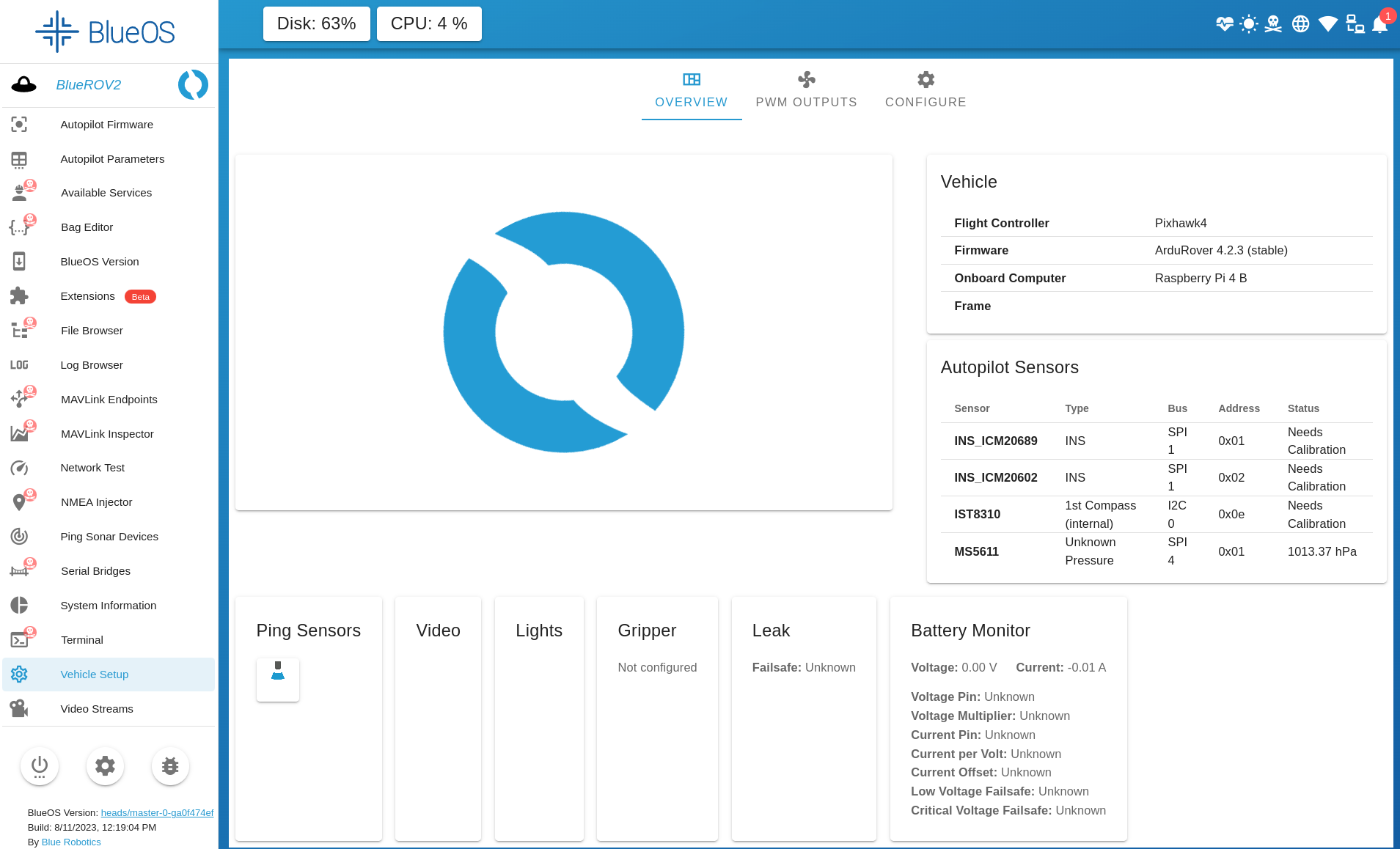 3D model loads forever · Issue #1971 · bluerobotics/BlueOS · GitHub