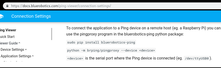 mkdocs is deploying branchs. · Issue #508 · bluerobotics/ping-viewer · GitHub
