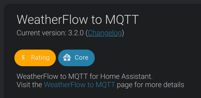 Error running KeyError: 'sea_level_pressure' · Issue #234 · briis/hass-weatherflow2mqtt · GitHub