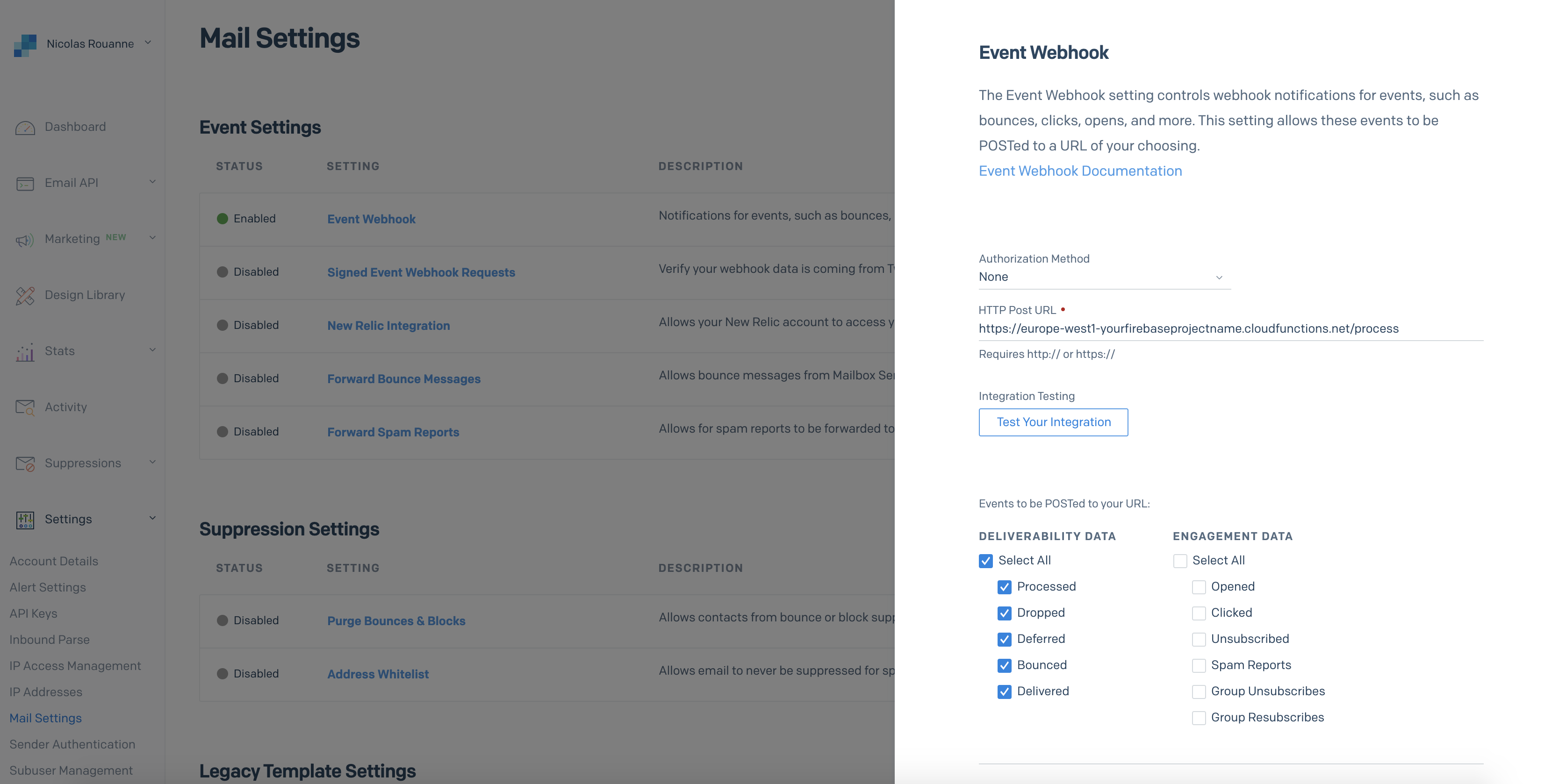 GitHub - nicolasrouanne/sendgrid-slack: Webhook 🔗 parsing _Sendgrid_ 📬 events and sending them ...