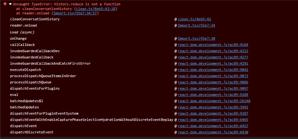 BUG IMPORT CHAT HISTORY · Issue #224 · mckaywrigley/chatbot-ui · GitHub