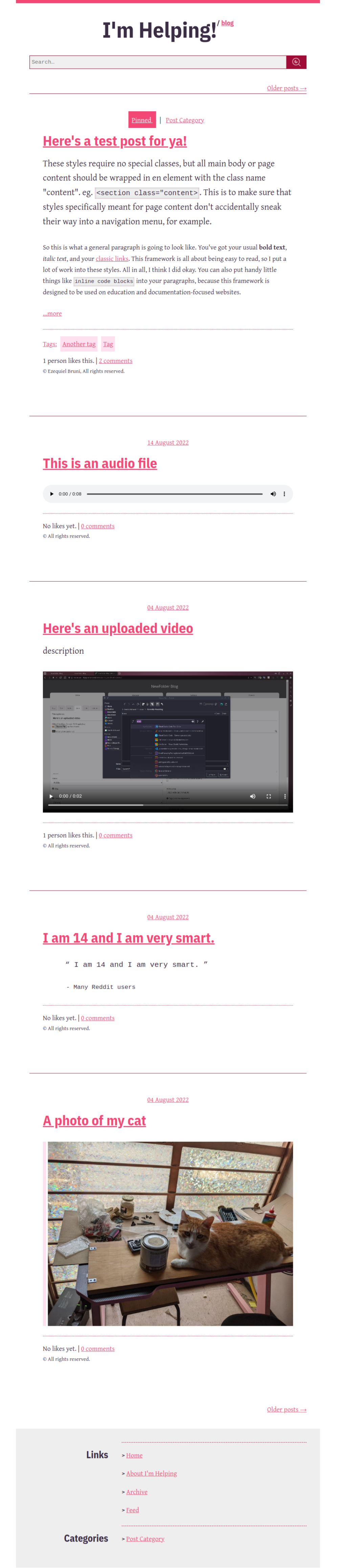 GitHub - EzequielBruni/NewFolder-Blog-ChyrpLite: A theme for Chyrp Lite based on the NewFolder ...
