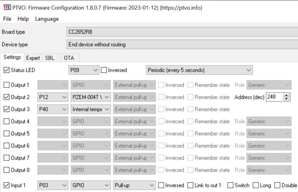 Firmware 1807 Not Working With Cc2652rb · Issue 176 · Ptvoinfozigbee Configurable Firmware 