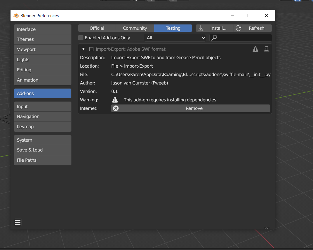 Can't install the add-on · Issue #3 · CGCookie/swiffle · GitHub