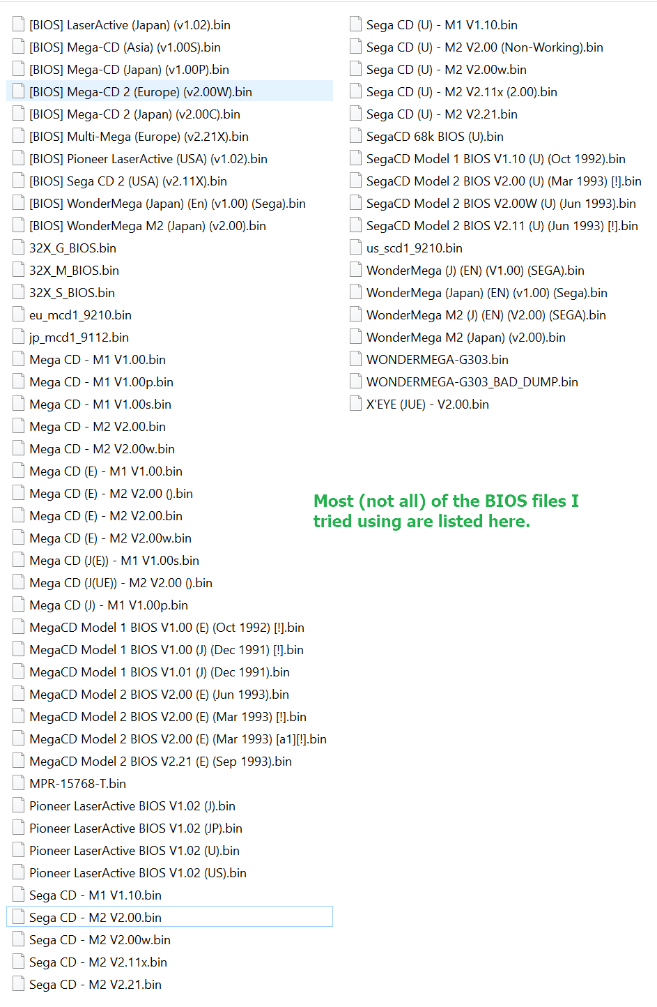 Sega CD / Mega CD - All roms FREEZE after loading · Issue #914 · ares-emulator/ares · GitHub