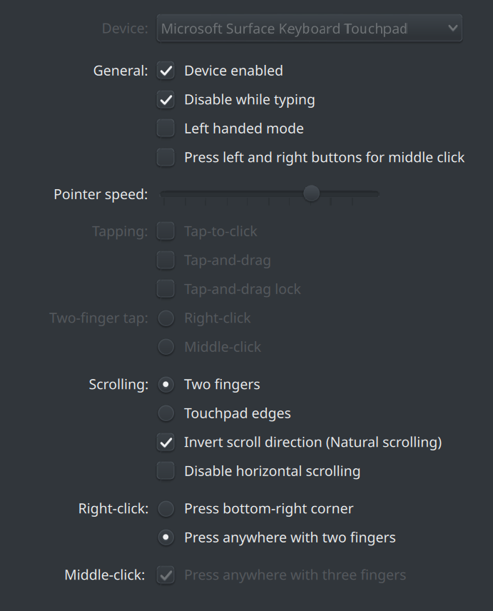 SP3 Kubuntu Touchpad settings resetting consistently · Issue #233 ...