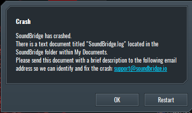 Octasine Ver. 0.8.2 crashes on launch. · Issue #135 · greatest-ape ...