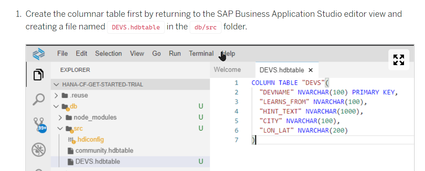 Help Thomas Get Started with SAP HANA Cloud · Issue #488 · SAP-archive/Issues · GitHub