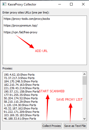 GitHub - kasraone/kasraproxycollector: The tool: kasraproxycollector is ...