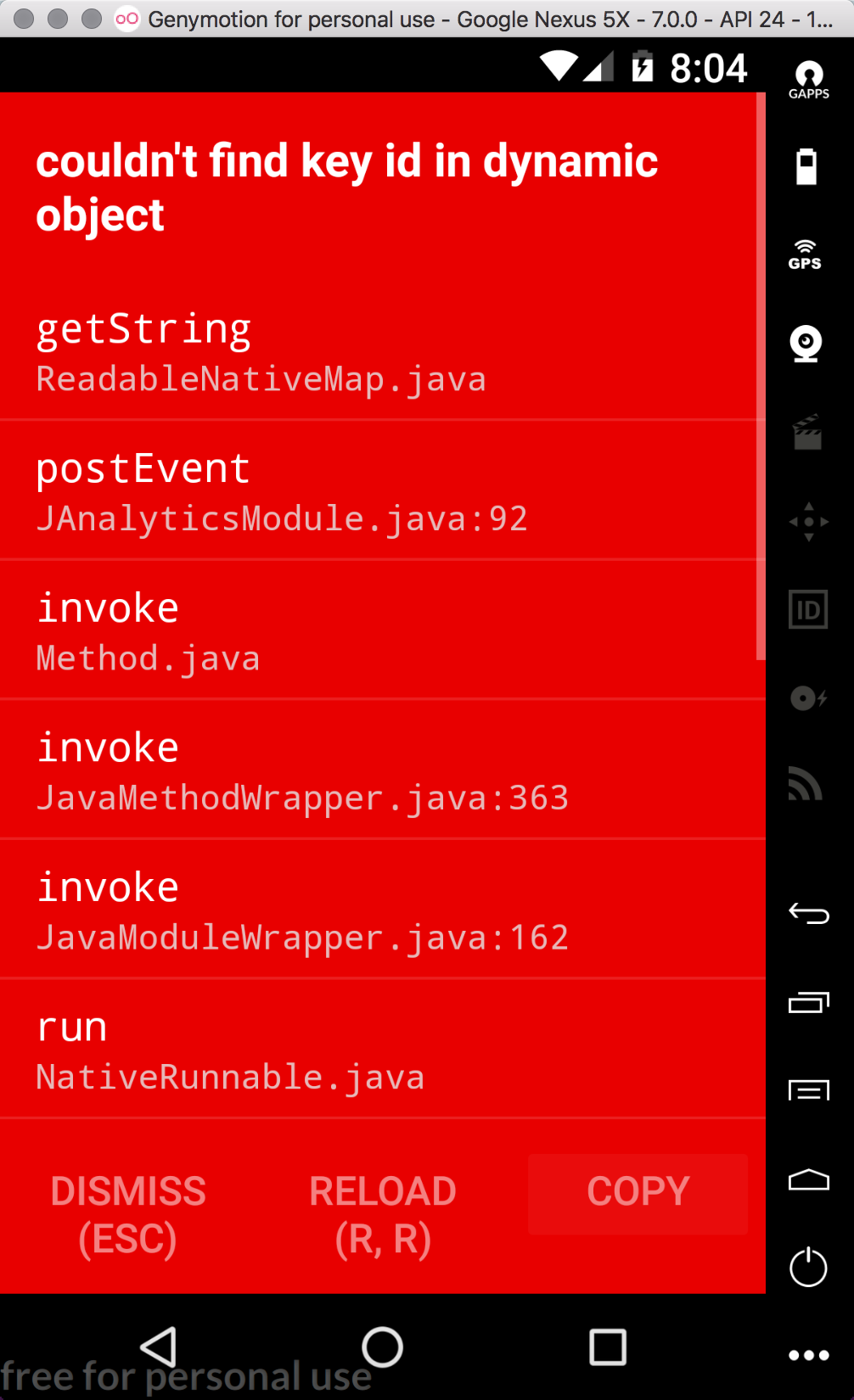 Android 发送event报错 · Issue #15 · jpush/janalytics-react-native · GitHub