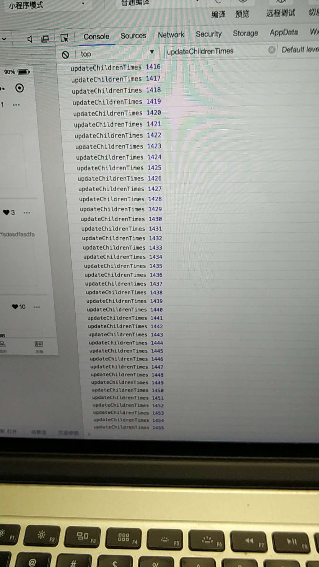 性能问题，数据驱动的页面，UpdateChildren 1455次，长时间脑残 · Issue #907 · Meituan-Dianping/mpvue · GitHub