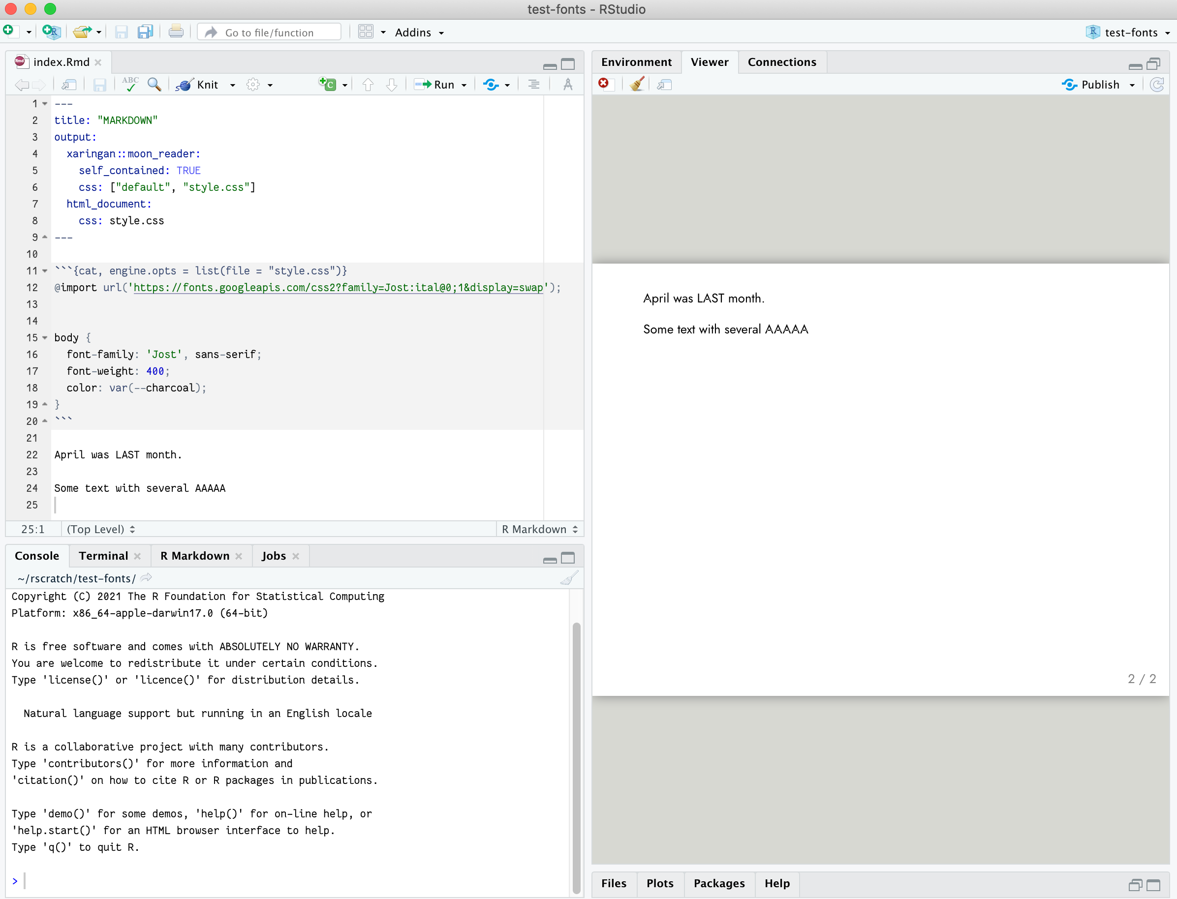 Setting `self_contained=true` leads to clipping of "A" from Google fonts · Issue #316 · yihui ...