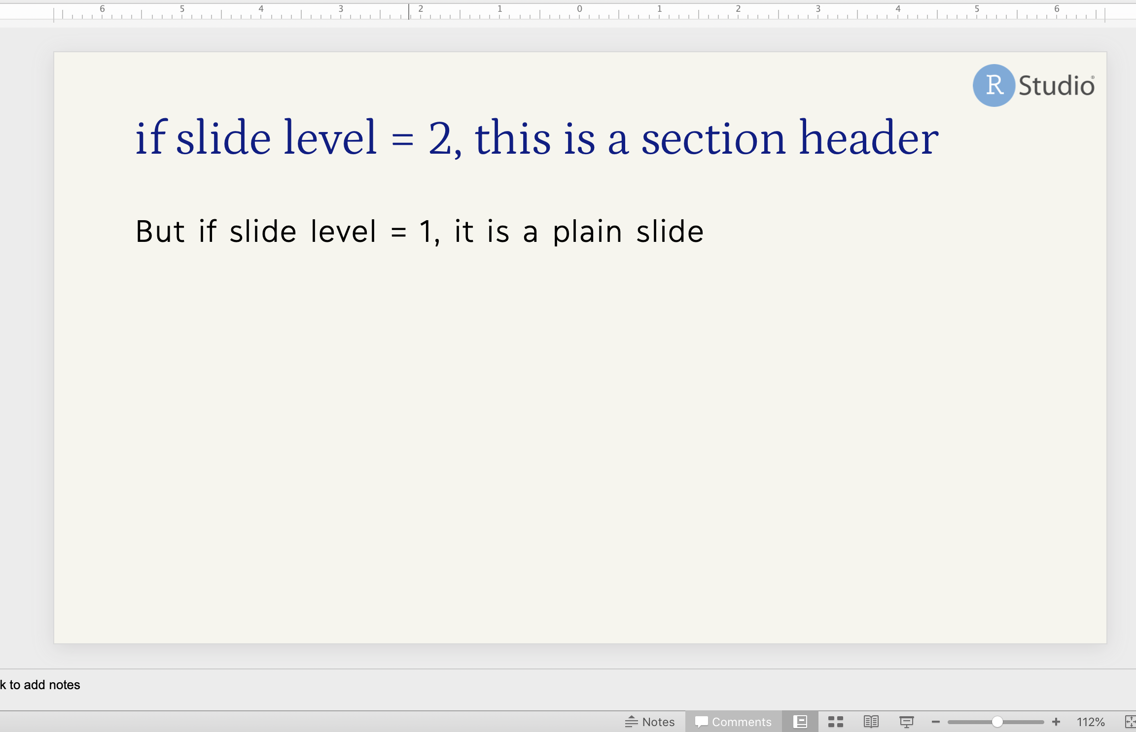 [FR] Enable `slide_level` to be 0 for presentations to use only ...