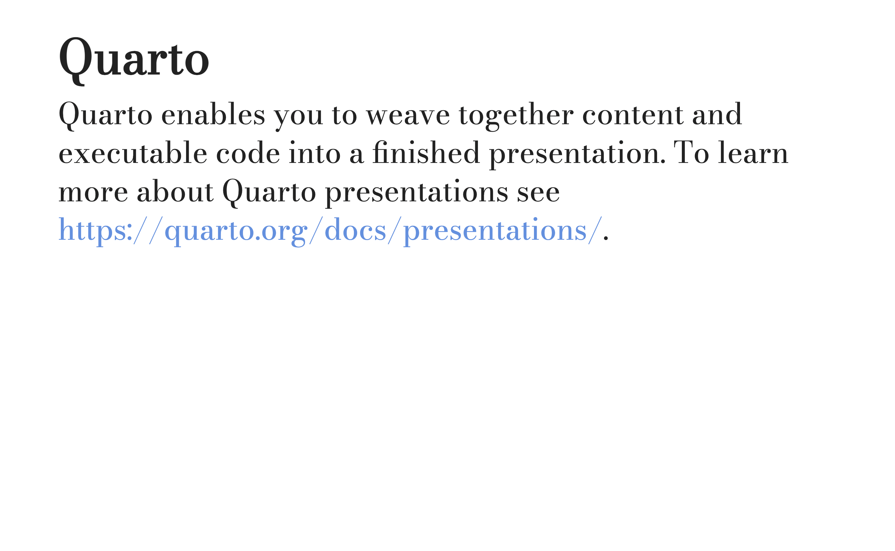 Using A Custom Local Font File With Revealjs Presentations · Issue 3068 · Quarto Dev Quarto Cli