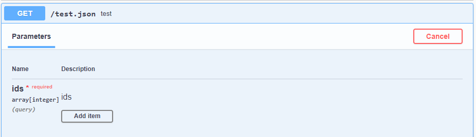 RequestParam Array as parameter in OpenAPI 3.0 · Issue #3629 · springfox/springfox · GitHub
