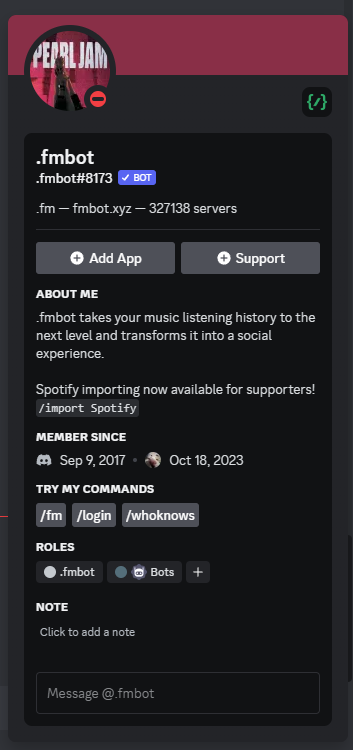 Add support server thing to Bot profiles. · discord discord-api-docs · Discussion #6529 · GitHub