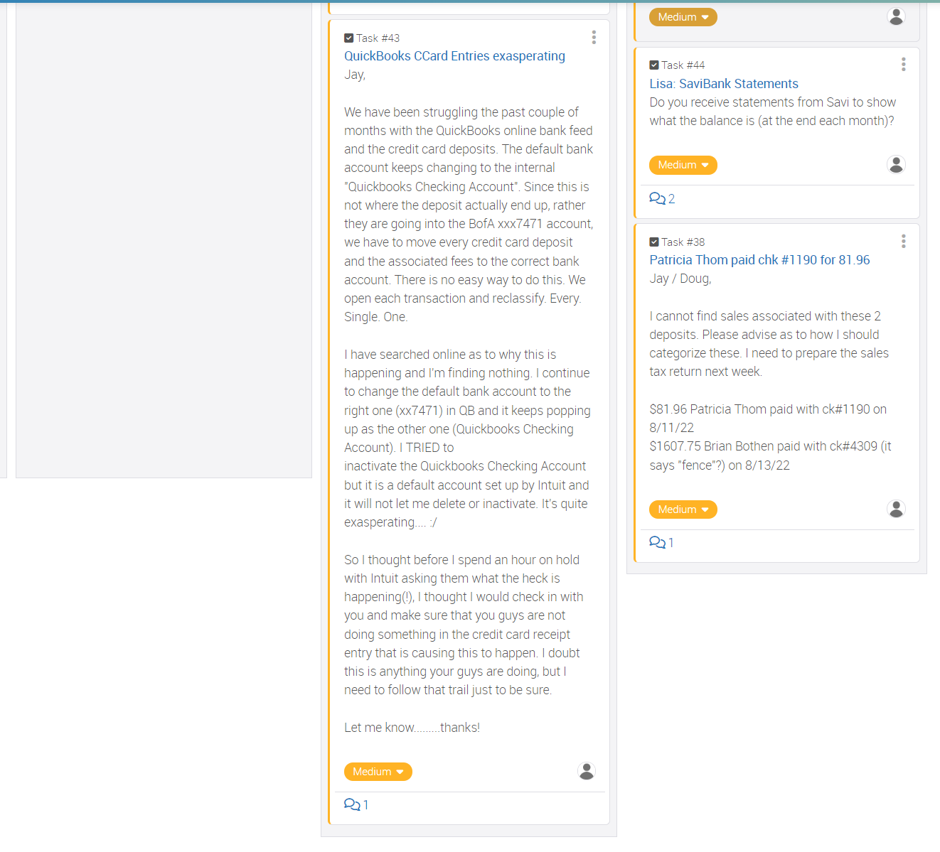Issue 976 was just closed but issue has reappeared - Todos not normalized in appearance. · Issue ...