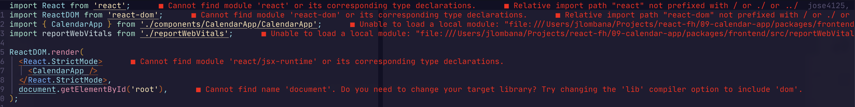 linting errors in .ts, .tsx files when tsserver and deno are installed · Issue #366 ...
