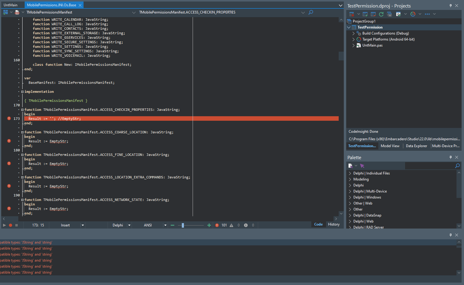 Component does not work in Delphi 11.2 Patch 1 · Issue #34 ...
