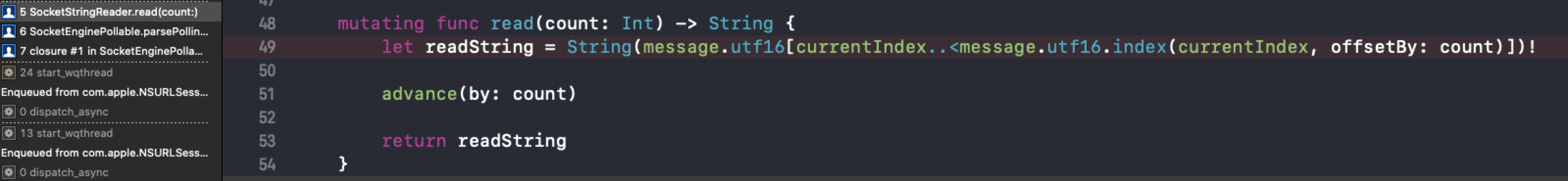 Socketenginepollable Parseenginemessage Crash · Issue 1256 · Socketio Client Swift