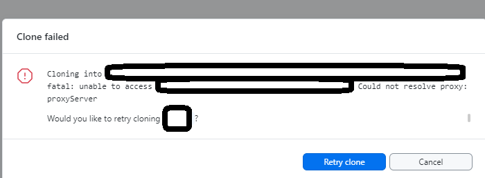 Cant clone a repostariy from git - Proxy Error · community · Discussion ...