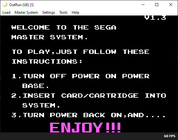 Ms Outrun Ue The Game Doesnt Run The Core Will Show Only The Bios · Issue 829 · Ares 