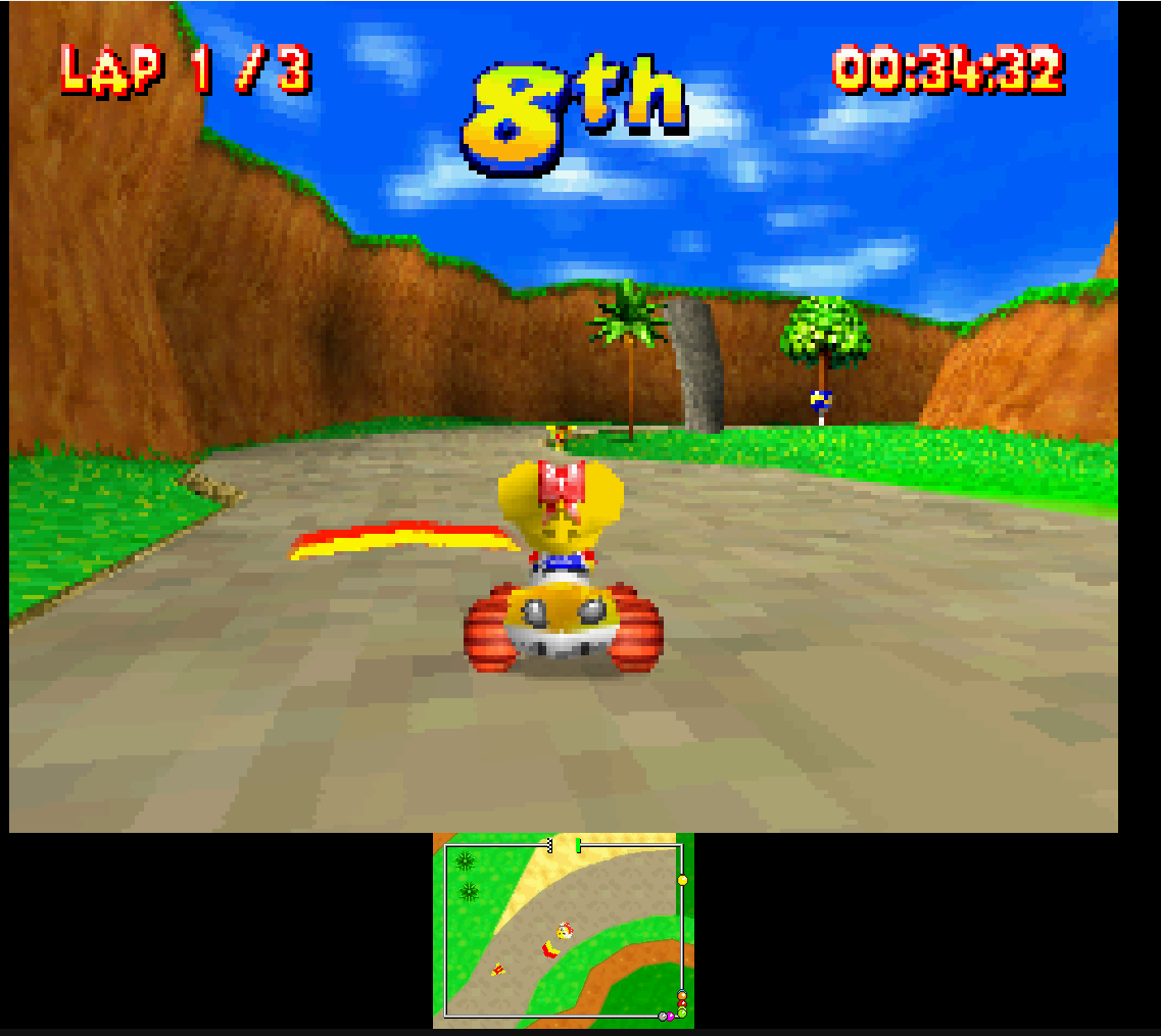 [Graphics] Diddy Kong Racing - Turbo Pads isn't appearing (OpenGL) · Issue #587 · melonDS-emu ...