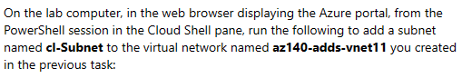LAB_01L01_Prepare_for_deployment_of_AVD_ADDS - Ex1, Task 3 · Issue #70 · MicrosoftLearning/AZ ...
