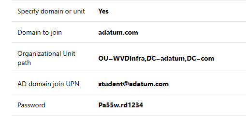 LAB_02L01_Deploy_host_pools_and_session_hosts_with_the_Azure_portal_ADDS - Ex 1 · Issue #74 ...