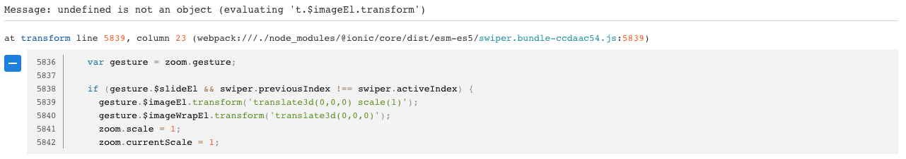 bug: Undefined is not an object (evaluating 's.$imageEl.transition') · Issue #20327 · ionic-team ...