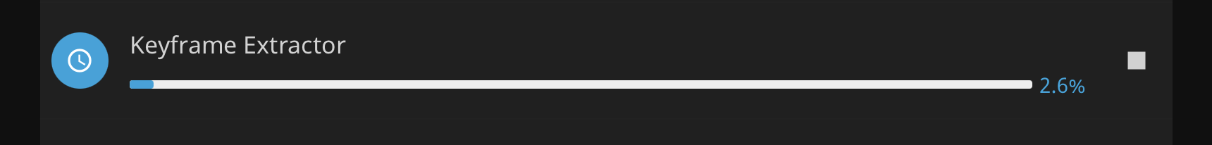 [Issue]: Keyframe extractor gets stuck at 2.6% · Issue #9052 · jellyfin/jellyfin · GitHub