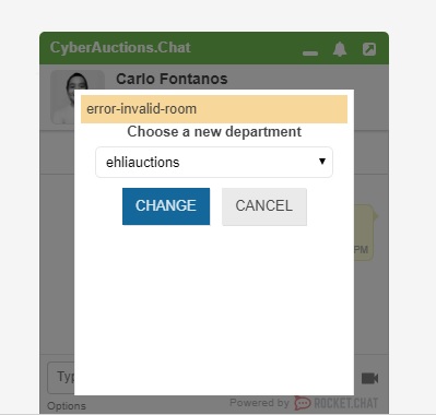 Bug on Livechat switch department · Issue #235 · RocketChat/Rocket.Chat.Livechat · GitHub