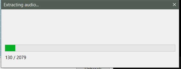 Redoing individual selected lines with Whisper can result in thousands of empty lines · Issue ...