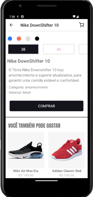 GitHub - Pablo-Belusso/LOJA-Tennis-Interface-REACT-NATIVE: Esse projeto consiste em uma ...