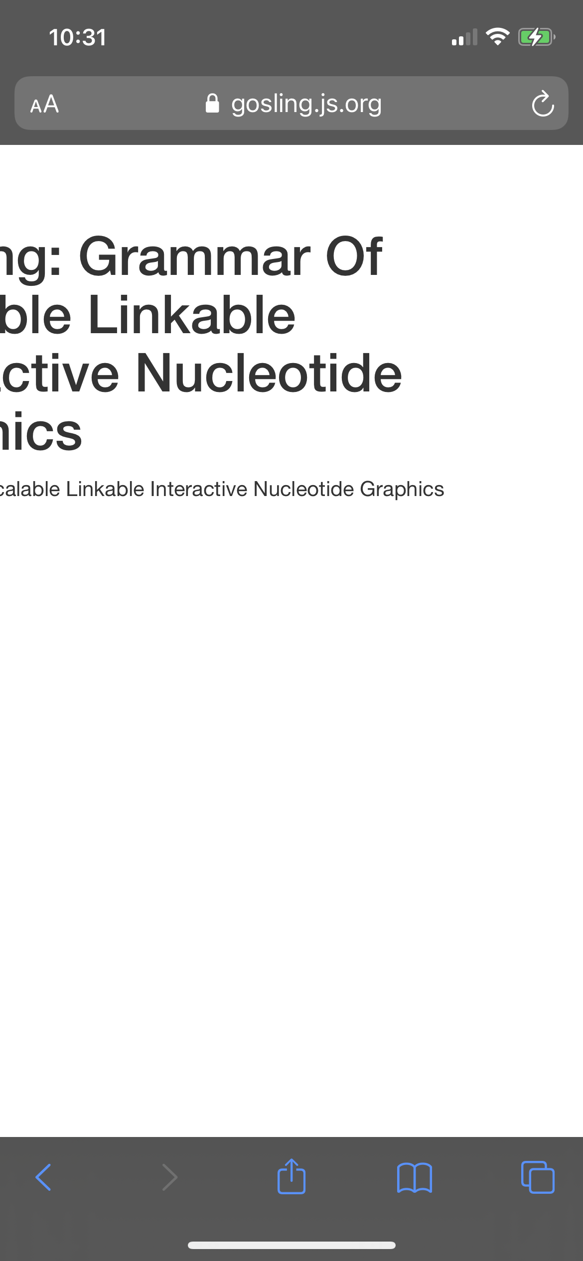 make landing pages mobile friendly · Issue #268 · gosling-lang/gosling.js · GitHub