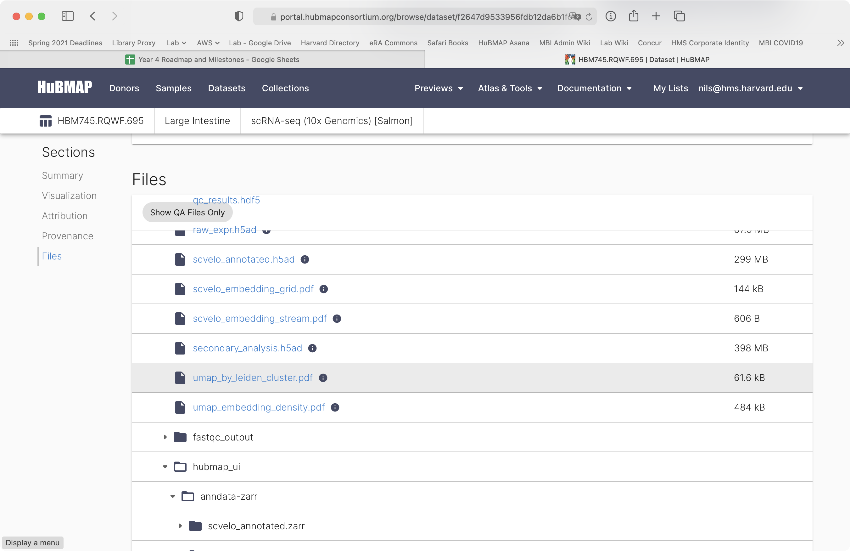 file browser has z-level bug · Issue #1705 · hubmapconsortium/portal-ui · GitHub