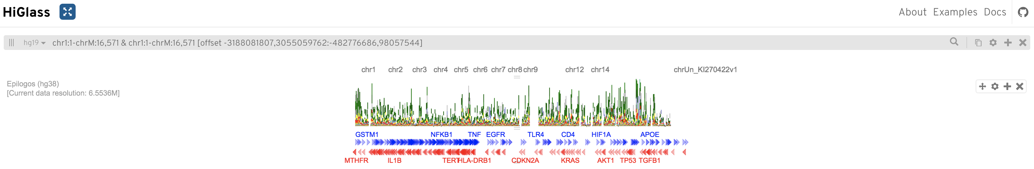 Gene annotation track appears to clear canvas incorrectly before re ...