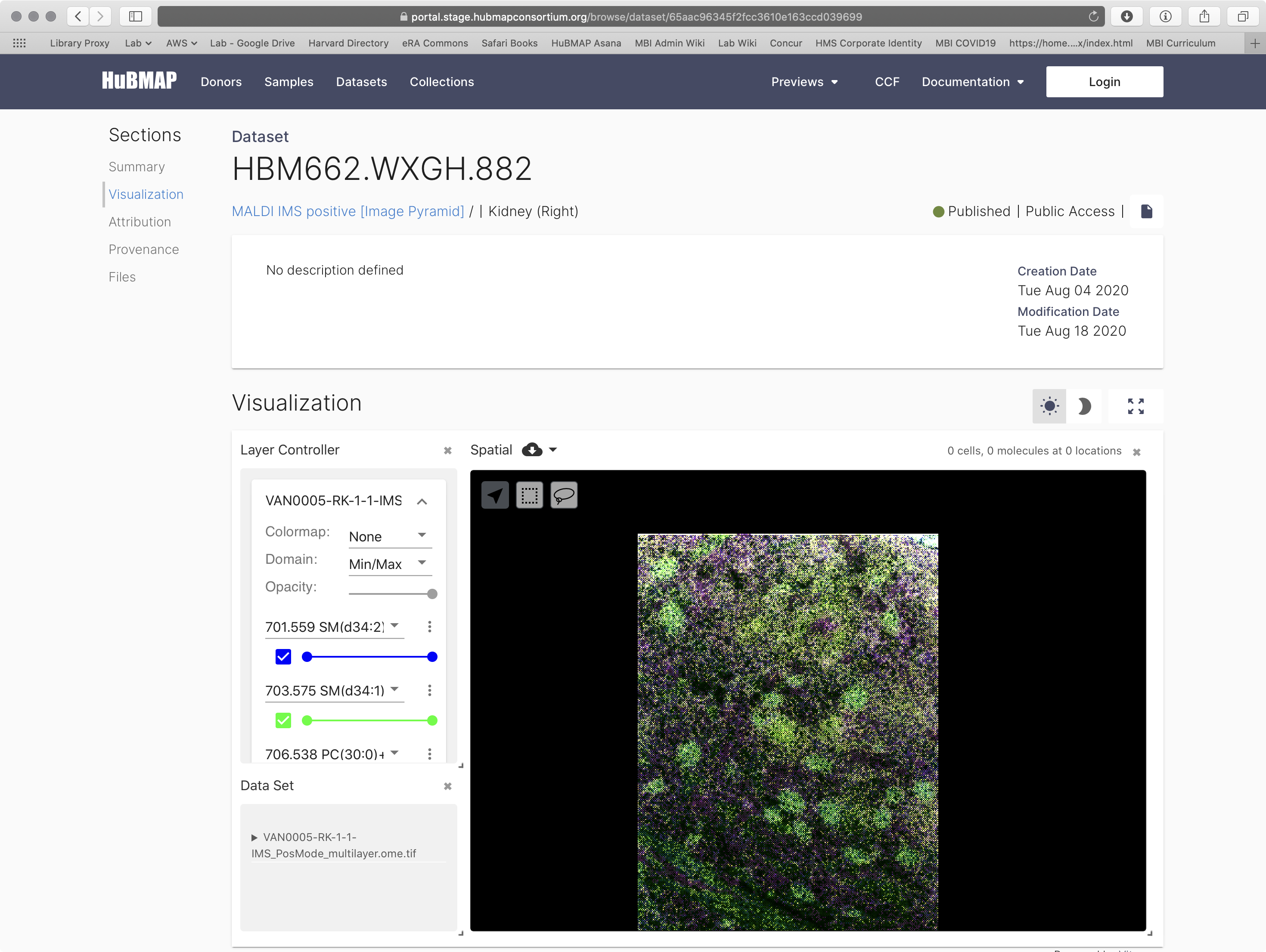 Globus access and provenance table for public datasets do not work · Issue #1085 ...