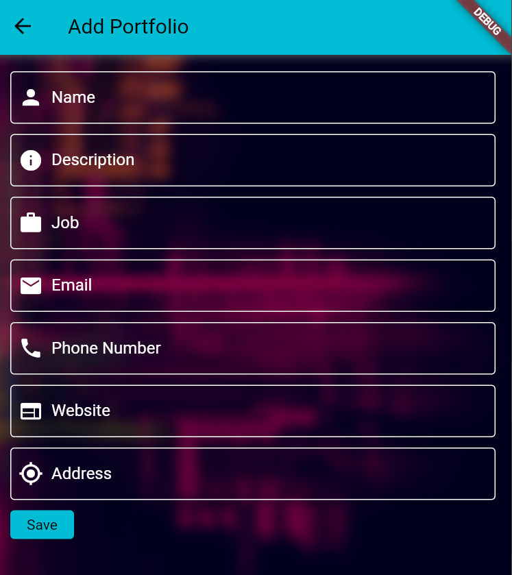 GitHub - najibullahjafari/flutter-portfolio: A portfolio application developed using the Flutter ...