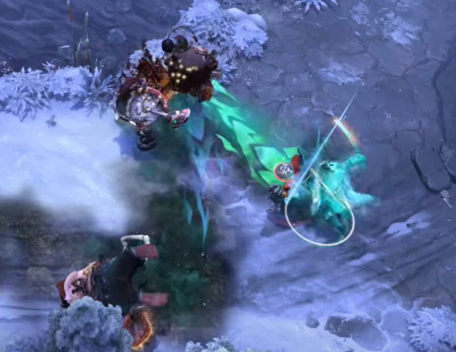 Juggernaut Arcana Omnislash dragon scales on the path when he switches ...