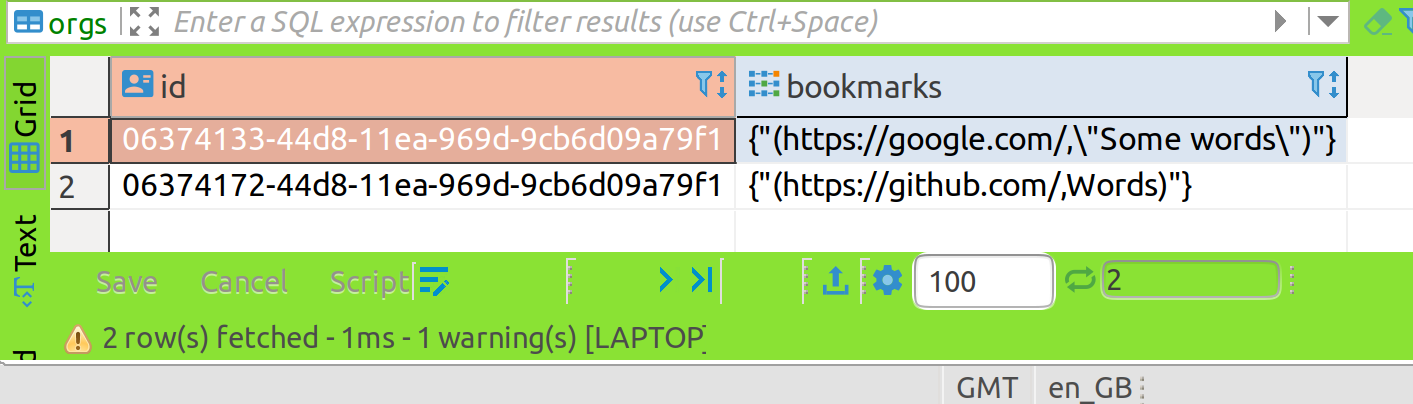 Null Pointer Exception from convertStringToStruct() · Issue #7799 · dbeaver/dbeaver · GitHub