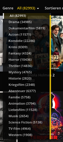 List of genres meaning amount of genres are not the same if used localised app · Issue #2655 ...