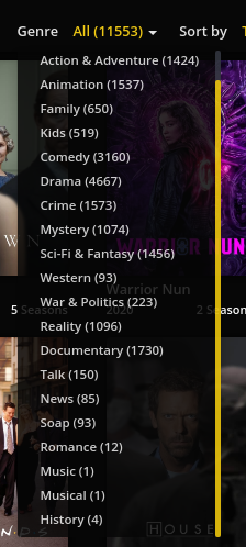 List of genres meaning amount of genres are not the same if used localised app · Issue #2655 ...