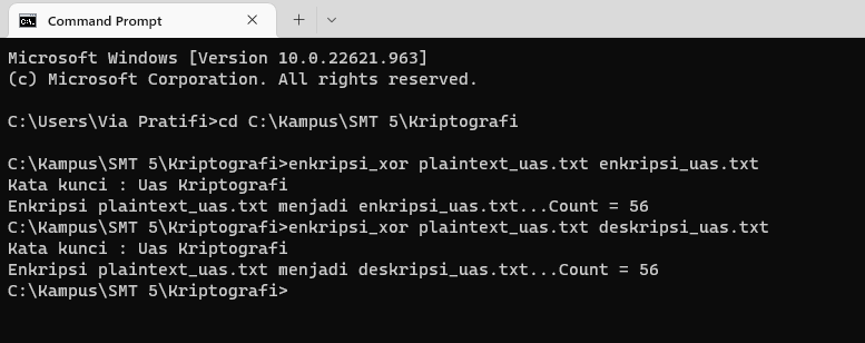 GitHub - viakhusnulpratifi/UAS-KRIPTOGRAFI: UAS Kriptografi